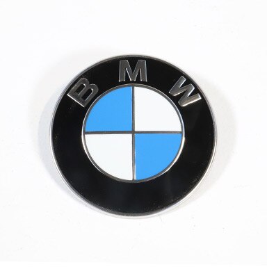 Genuine BMW Roundel Emblem for Trunk or C-Pillar - 74mm Diameter