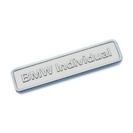 Genuine "BMW Individual" Adhesive Badge