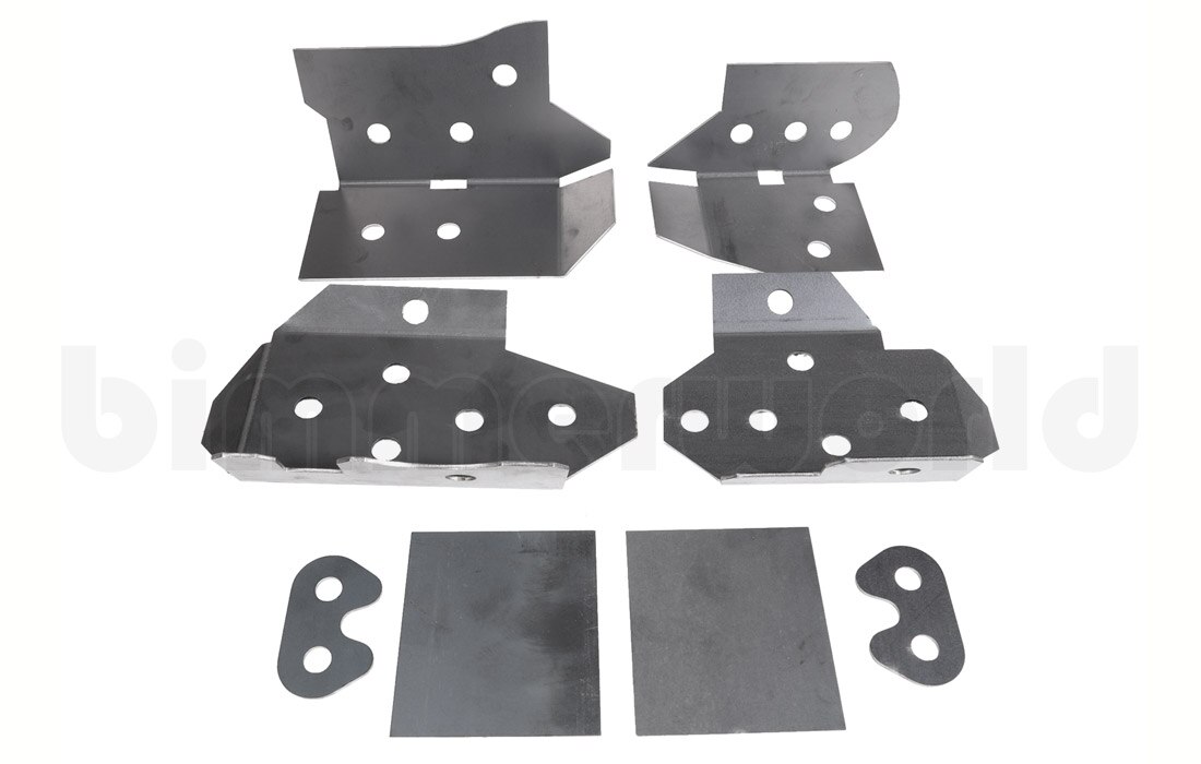 BimmerWorld E46 Rear Subframe/Chassis Reinforcement Kit (Expanded)